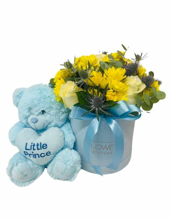 Blooming Baby Boy - Main website - flower box - newborn